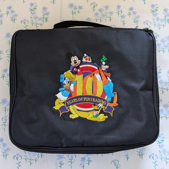 Disney | Bags | Disney Years Pin Trading Binder Bag Storage Case Mickey ...